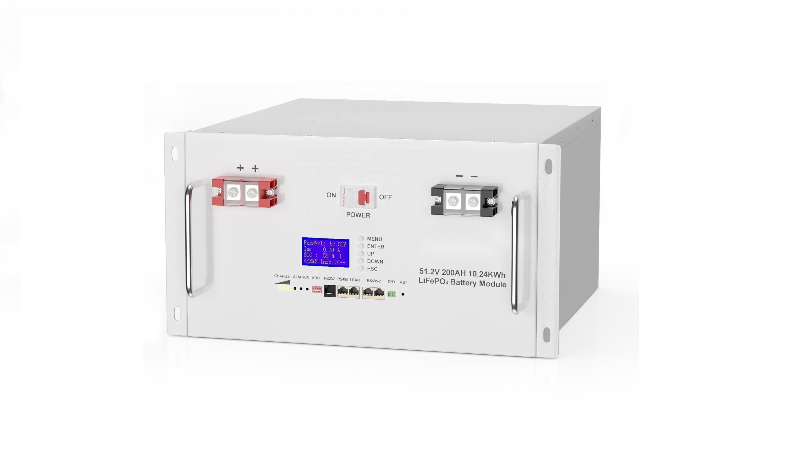 Server Rack LiFePO4 Battery Pack with Smart BMS 48V 200Ah – erpowertech